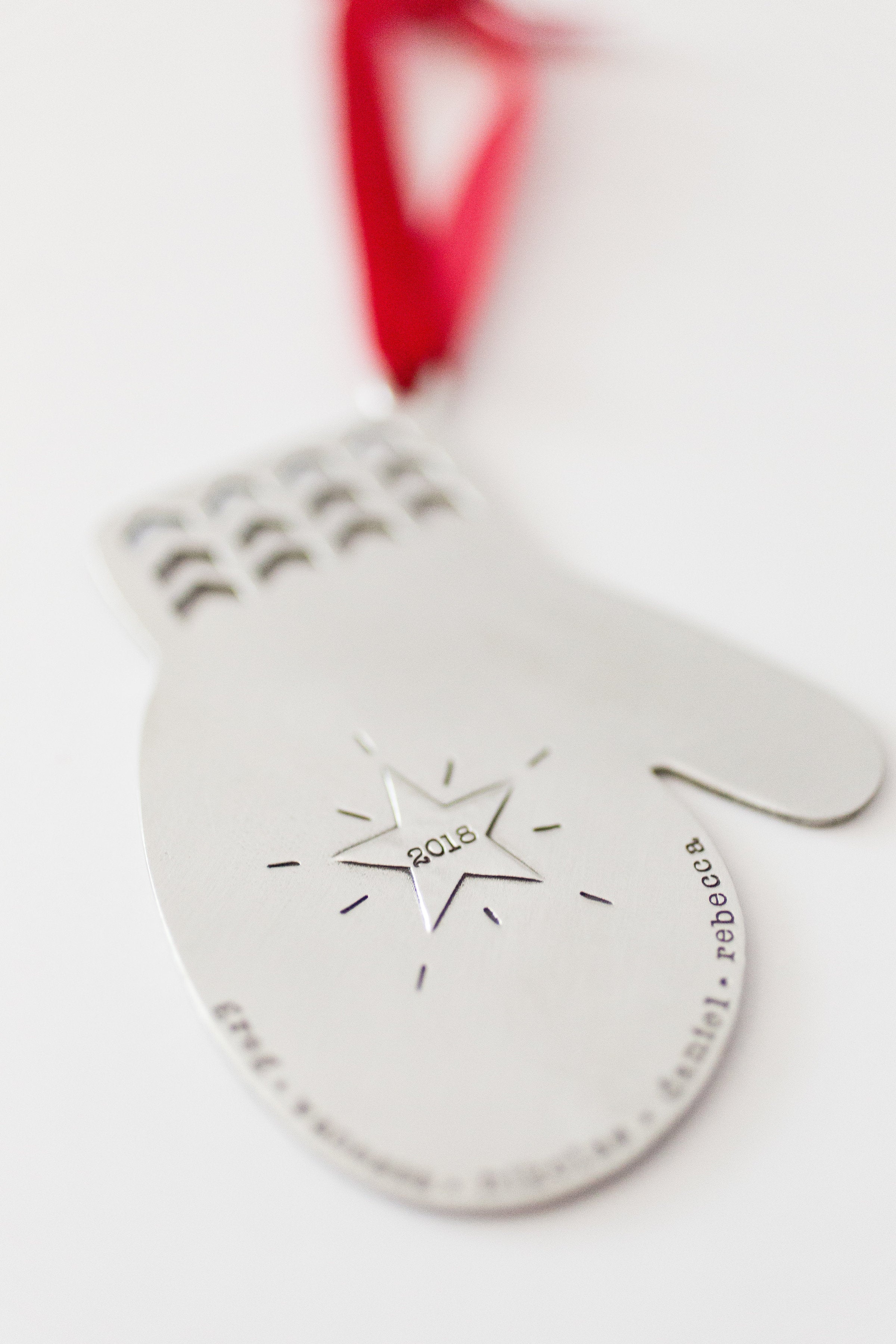 cozy mitten ornament