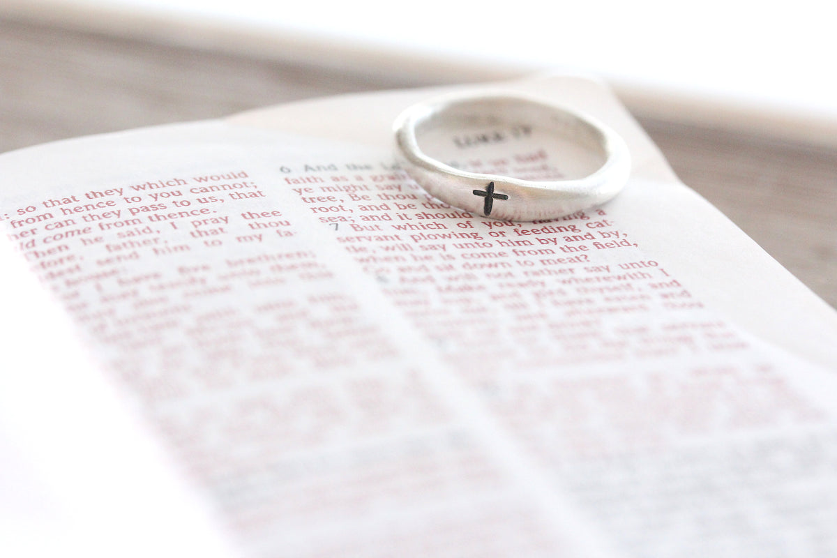 faith ring {sterling silver} – Chic Mama Jewelry